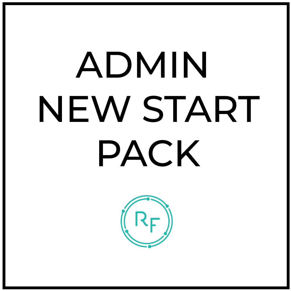 RESTO Admin New Start Pack – KC AUSTRALIA